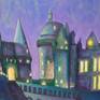 Hogwarts Painting by Boris Subotic | Saatchi Art