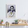 Federico Garcia Lorca Drawing by Boris Subotic | Saatchi Art