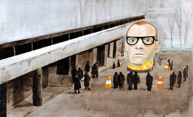 What To Think Painting by Scott Lickstein | Saatchi Art