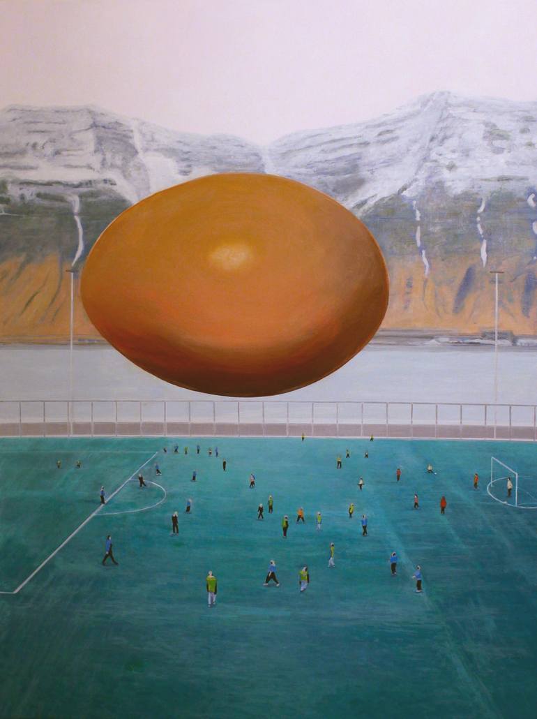 Over Easy Painting by Scott Lickstein | Saatchi Art