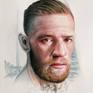 Conor McGregor Painting by Derek Redican | Saatchi Art