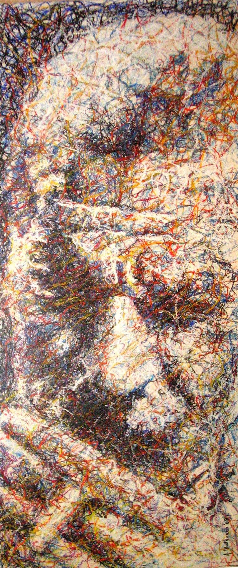 tribute to PAOLO CONTE Painting by Antonio Montanaro | Saatchi Art