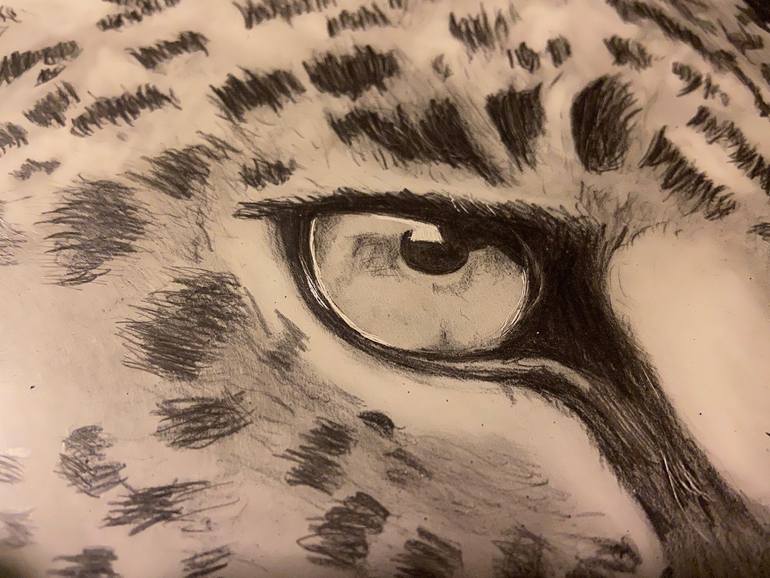 Eye of the hunter Drawing by henry packham | Saatchi Art