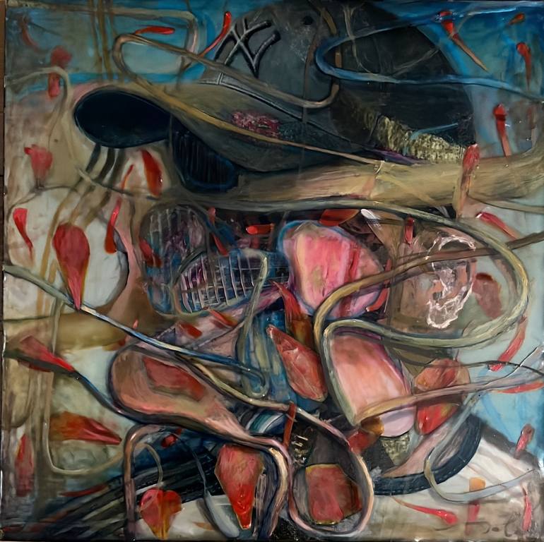 Self portrait 3 Painting by Dan Sala | Saatchi Art