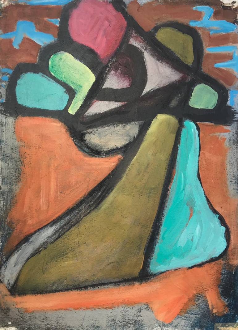 Bust Painting by hitesh natalwala | Saatchi Art