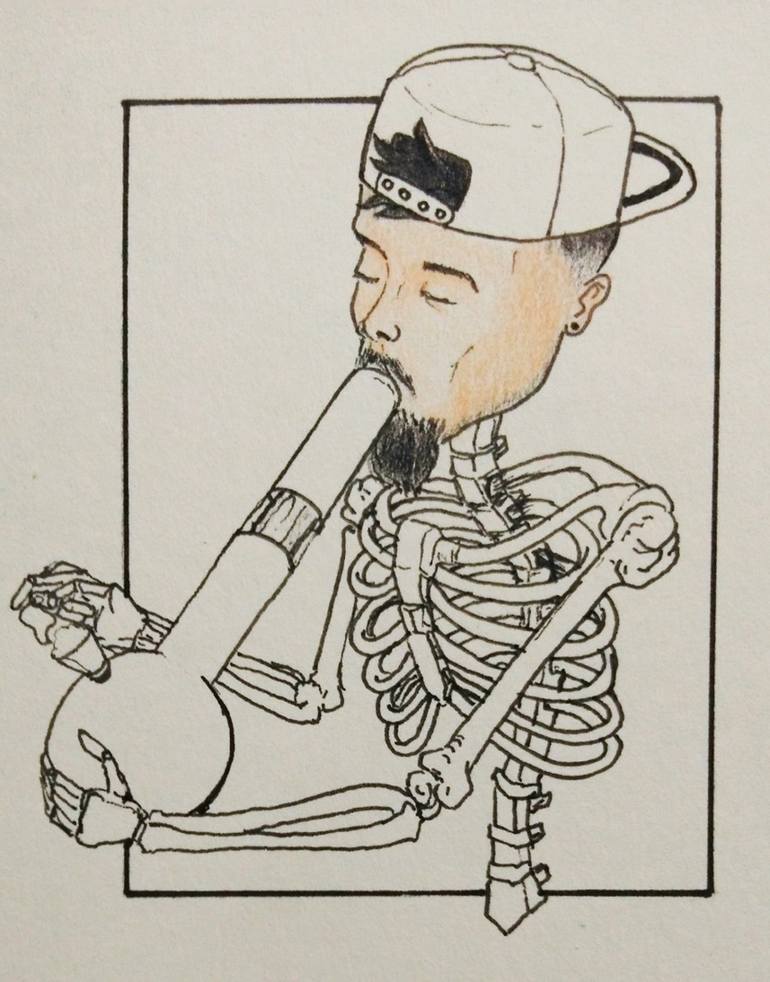 Faded Drawing by Diding Phaipi | Saatchi Art