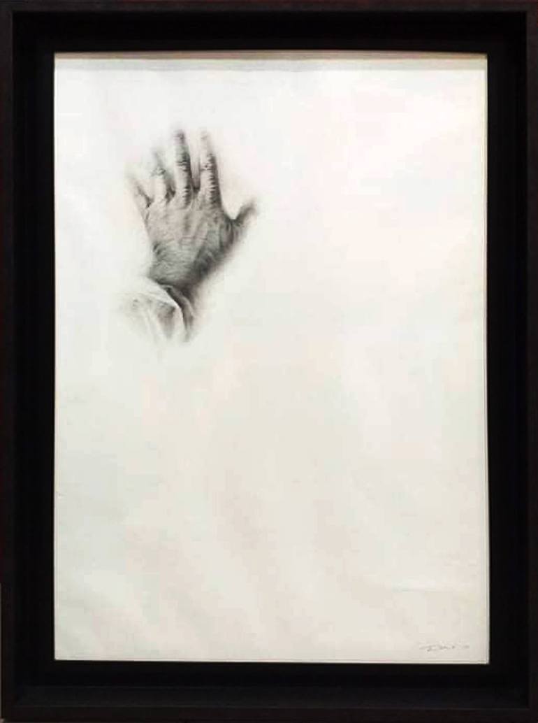 Blessing-The prayer of grace Drawing by Norbert David | Saatchi Art