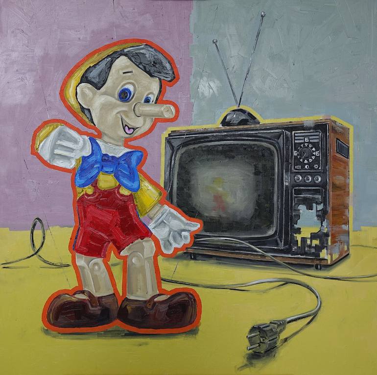 Mockingbird Painting by Daniel Avis | Saatchi Art