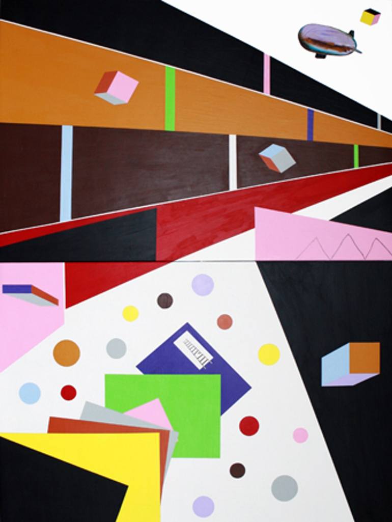 THE GREAT ESCAPE Painting by MIK PETER RASMUSSEN | Saatchi Art