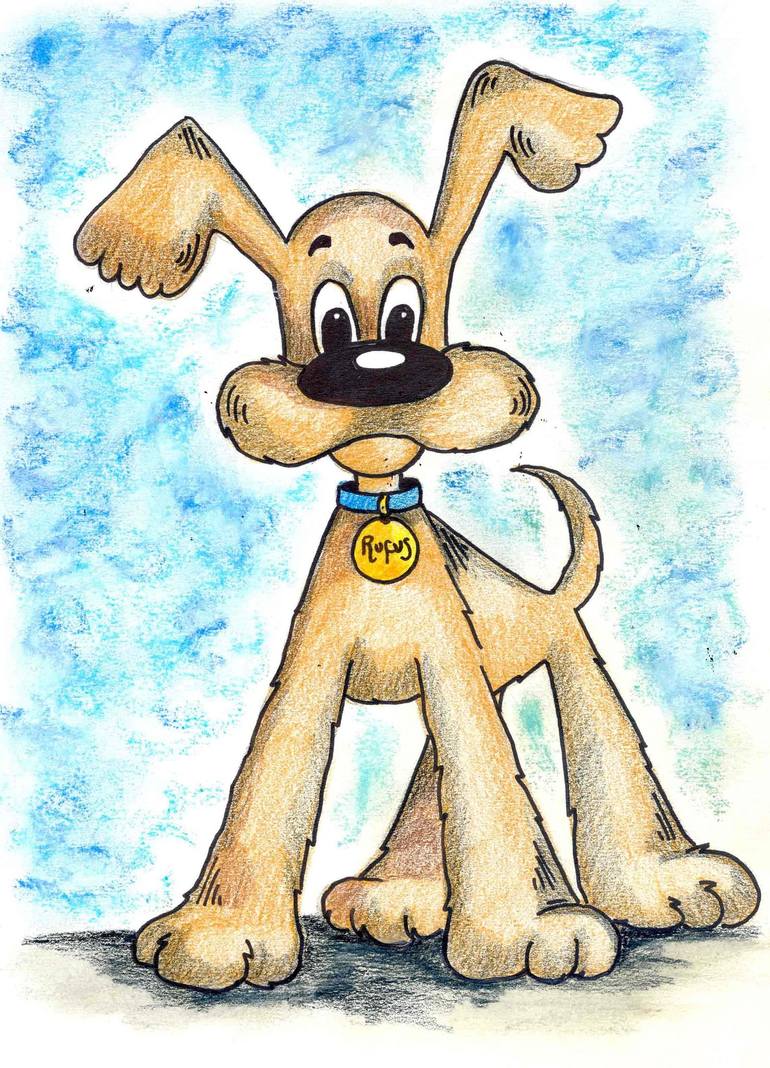 Rufus Drawing by Caroline R Mabey | Saatchi Art