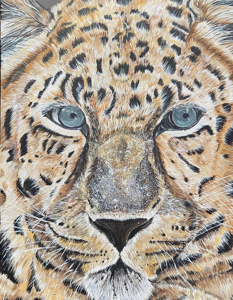 Leonardo Painting by Jessica Rose | Saatchi Art