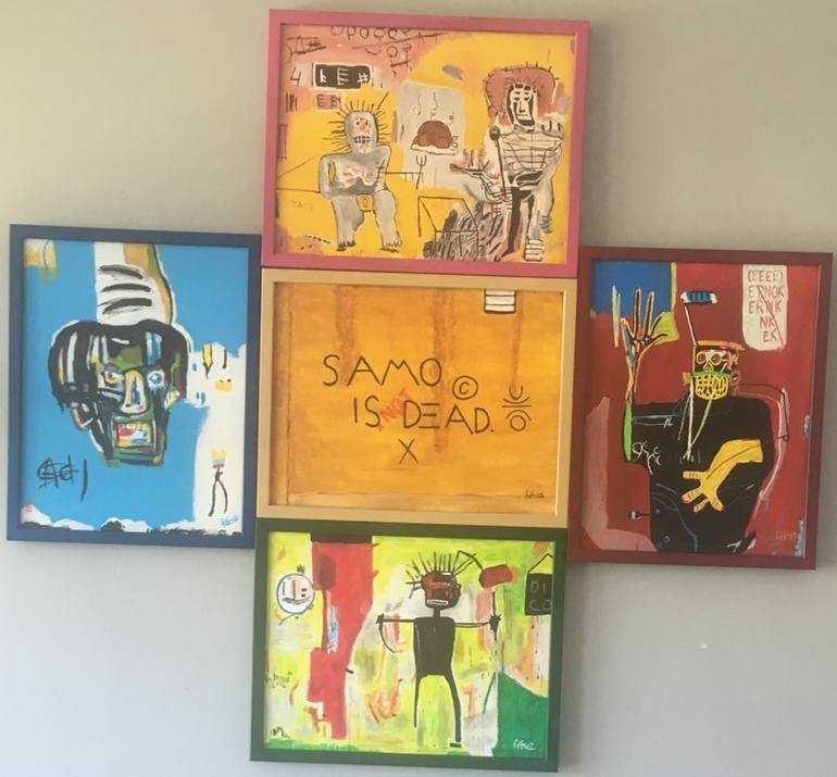 Samo is ^NOT Dead Painting by Floyd Frazier | Saatchi Art