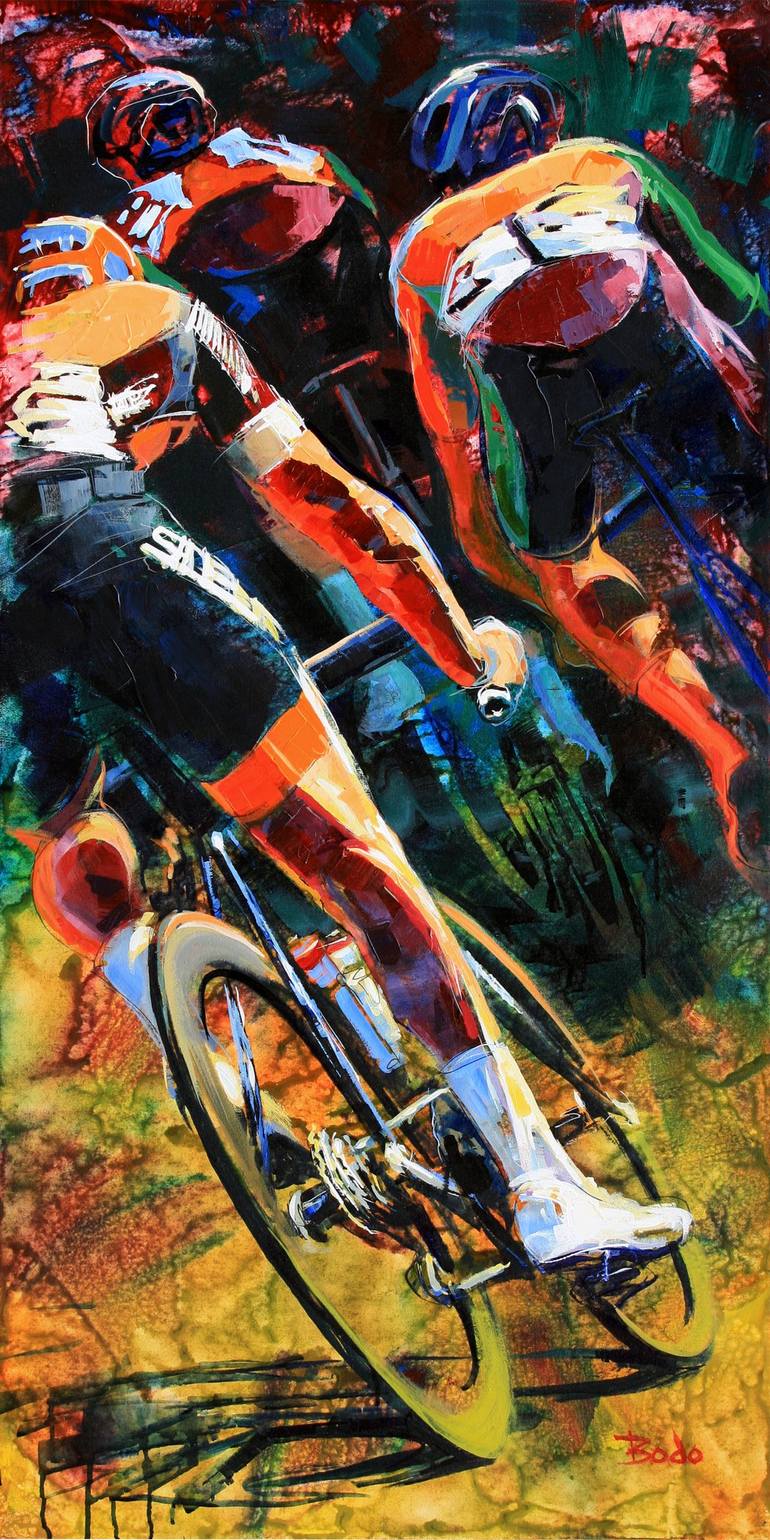 The strategist / Le stratège Painting by Bodo visual artist | Saatchi Art