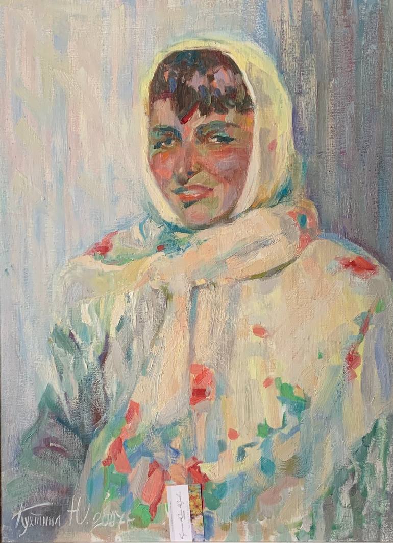 Oksana Painting by Yuliya Bondar-Kuhtina | Saatchi Art