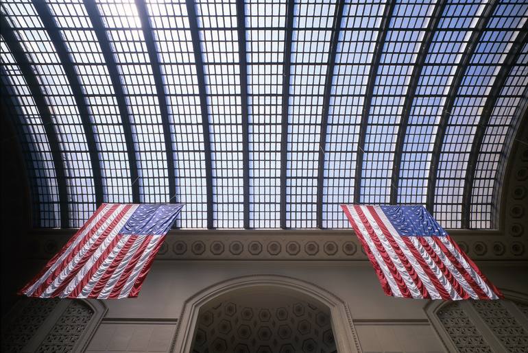 Flags at Union Station Chicago - Limited Edition of 12 Photography by ...