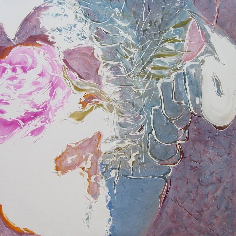 Peaseblossom Painting by Frances Blythe | Saatchi Art