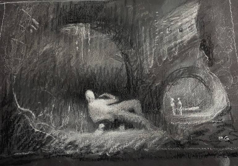 Reverie Drawing by Barbara Gardner | Saatchi Art