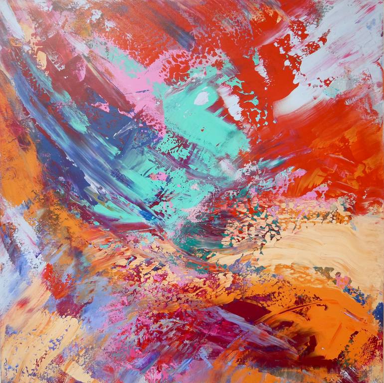 It's Only the Beginning Painting by Sarah Rutledge | Saatchi Art