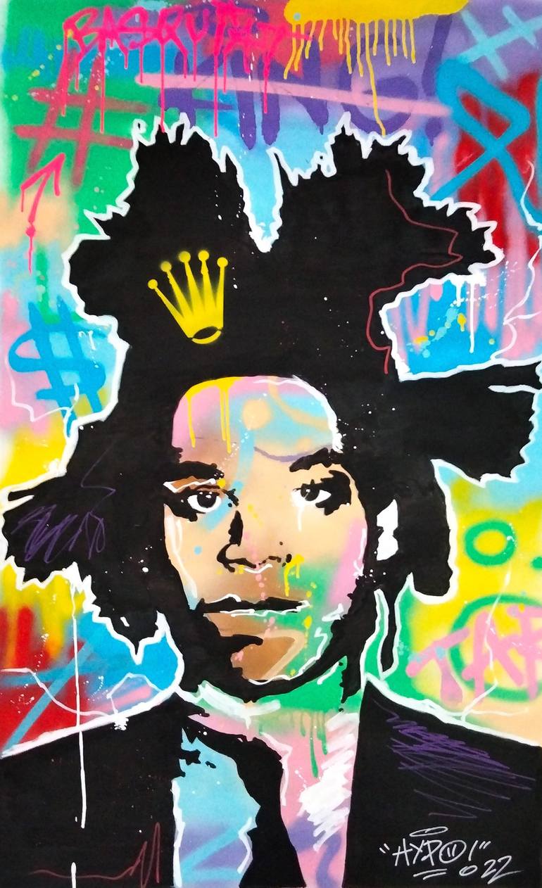 Basquiat X Rolex Painting by Alessio Hassan Alì | Saatchi Art