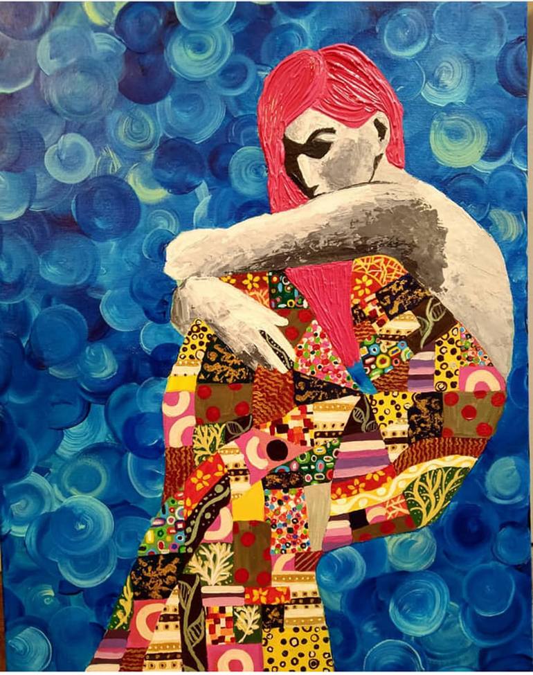 Confidence In Chaos Painting by Kiki Tolman | Saatchi Art