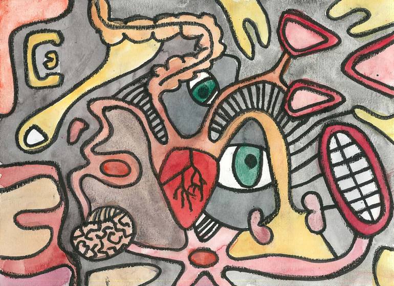 Coma #2 Painting by ᴠᴀɴ ᴅᴇɴ ʜᴏᴏᴠᴇɴ | Saatchi Art