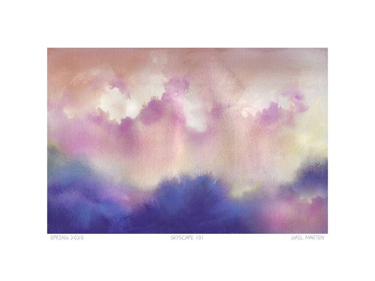 SKYSCAPE 101 Painting by Gail Marten | Saatchi Art