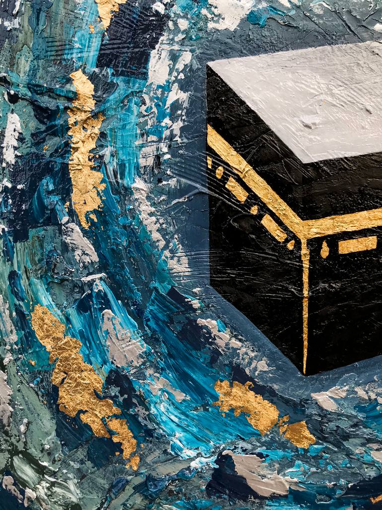 Kaaba Mecca Painting by Muhammad Suleman Rehman | Saatchi Art