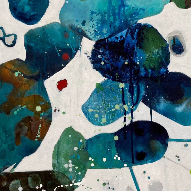 Rock Pools Painting by Amrita Tandon | Saatchi Art