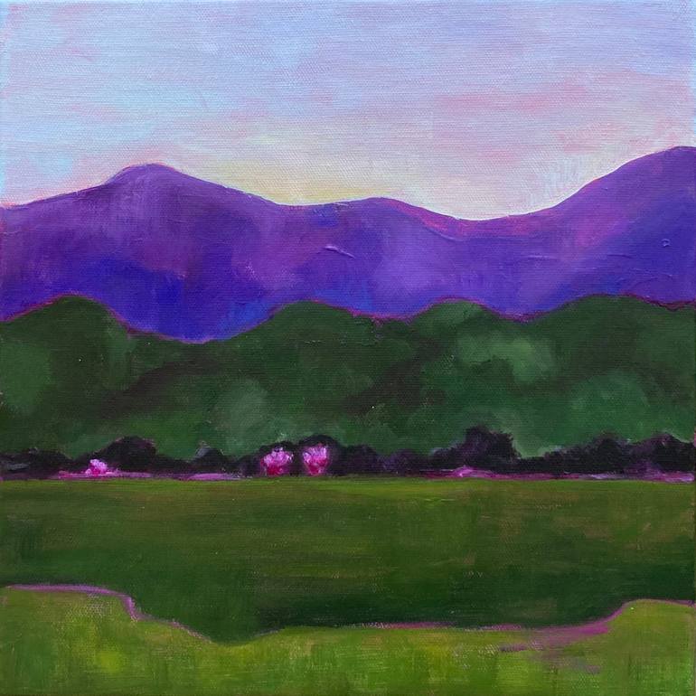 As evening falls Painting by Amrita Tandon | Saatchi Art