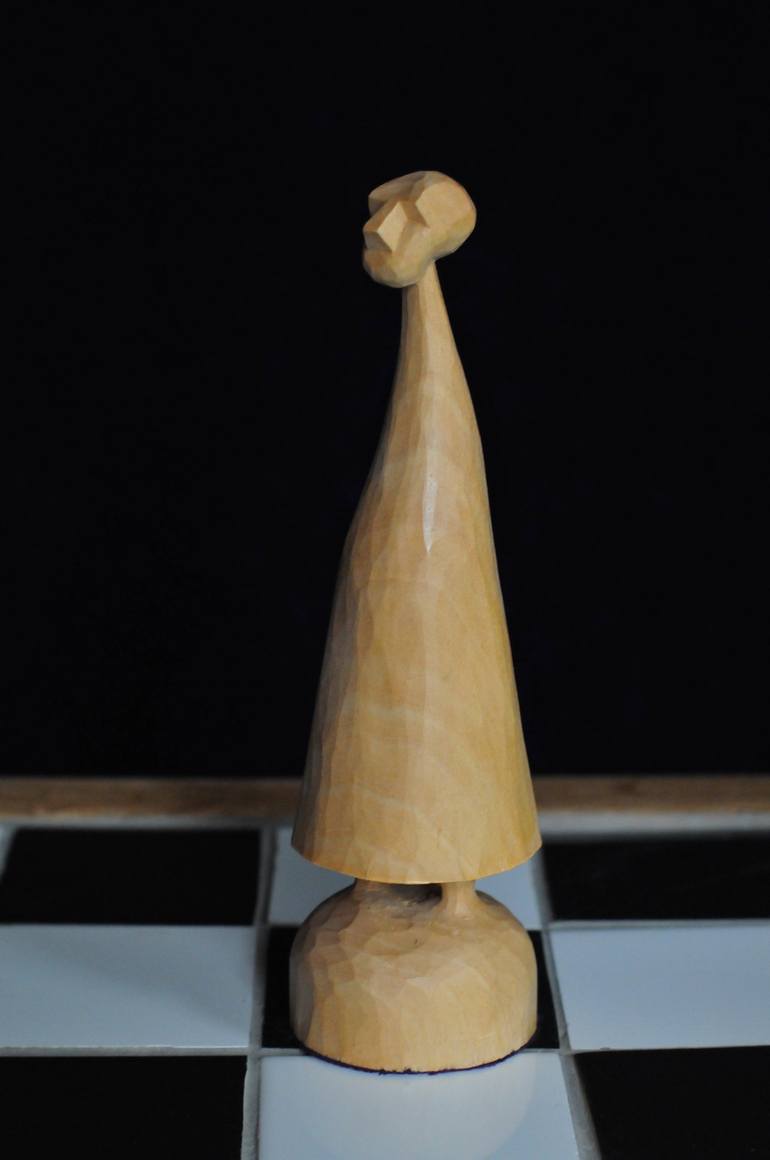 rickshaw or chess Sculpture by Mindaugas Tendziagolskis | Saatchi Art