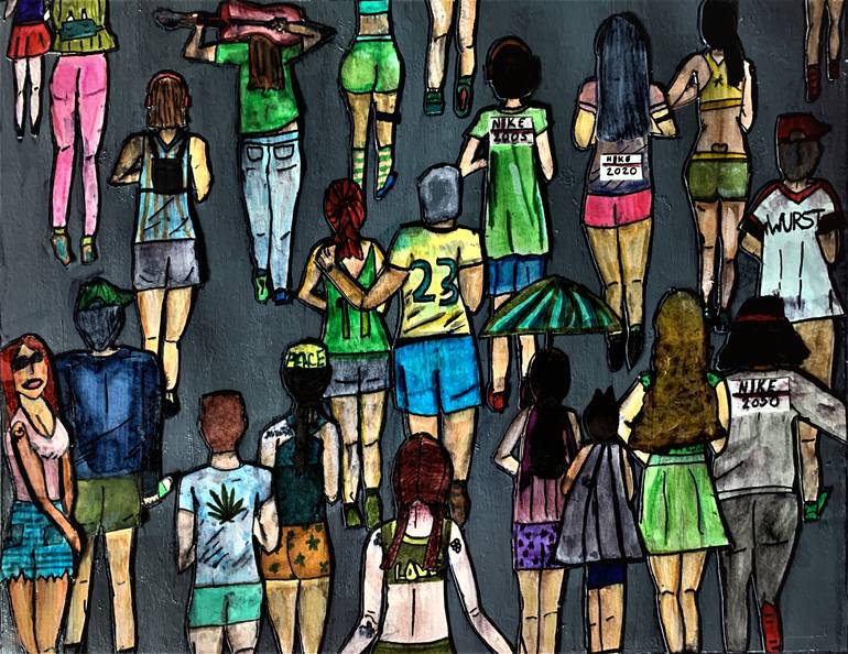 The Race Painting by Lori Loftis Jones | Saatchi Art