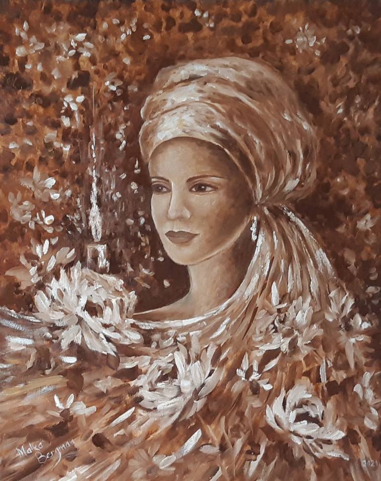 Keeper of the Light Painting by Malka Bergman | Saatchi Art