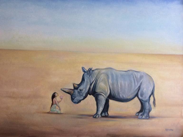 The Extinction Painting by Irvin Salinas | Saatchi Art