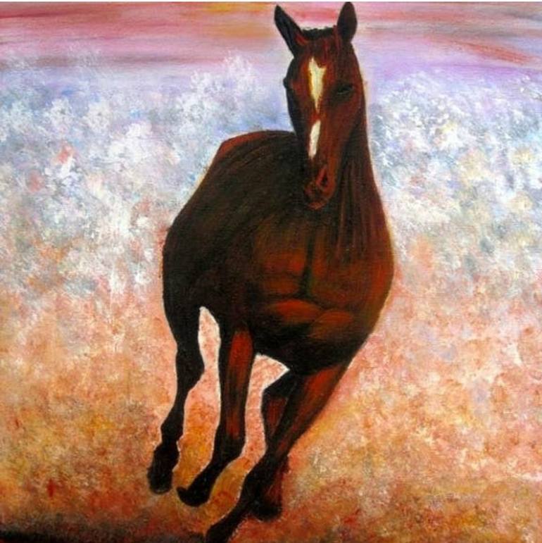 Konj Painting by Slavica Sulentic | Saatchi Art