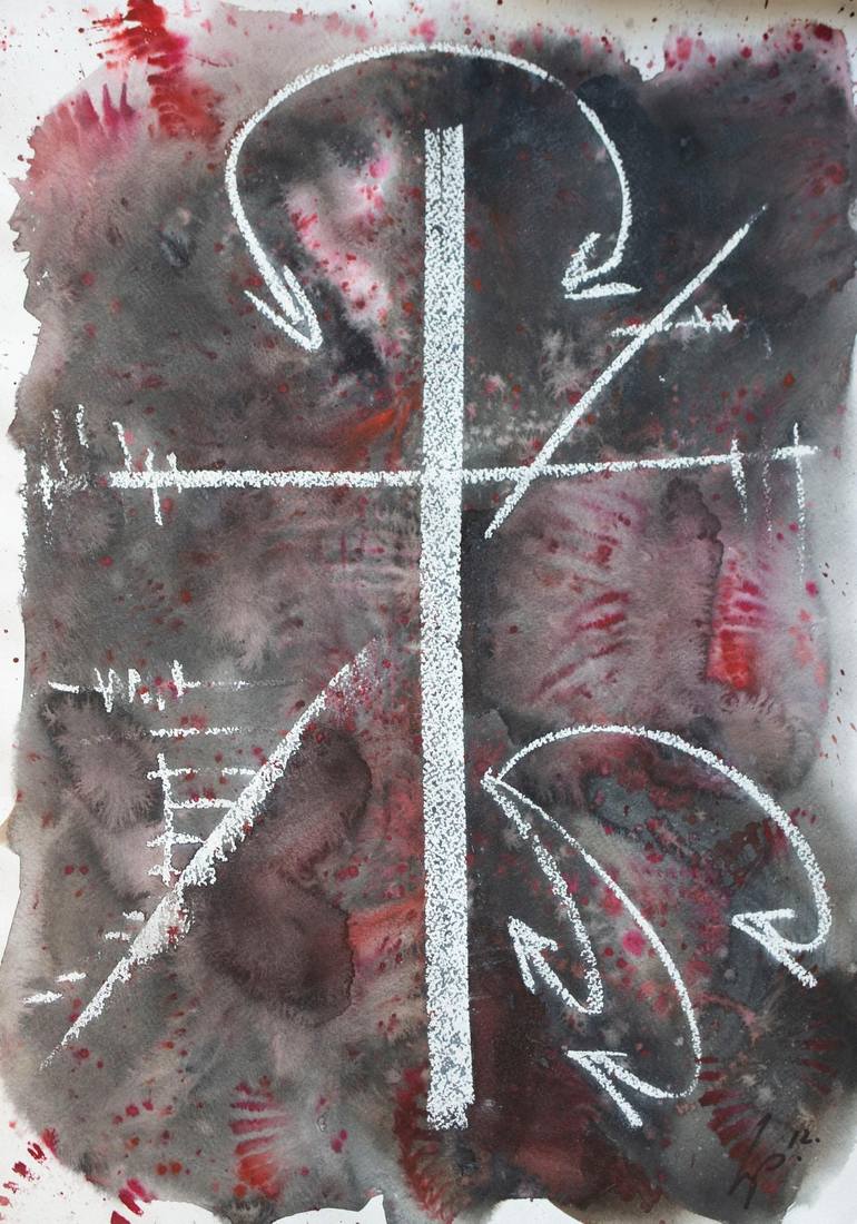 Lord-Cross Painting by Petar Neichev | Saatchi Art