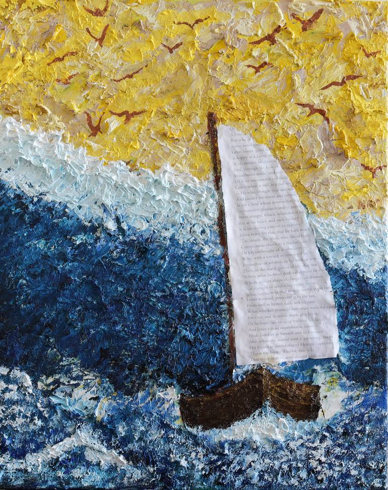 School Spirit - The Last Voyage Painting by N R Perkowski | Saatchi Art
