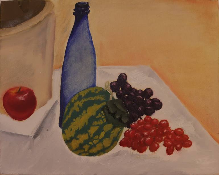 School Spirit - Still Life Painting by N R Perkowski | Saatchi Art