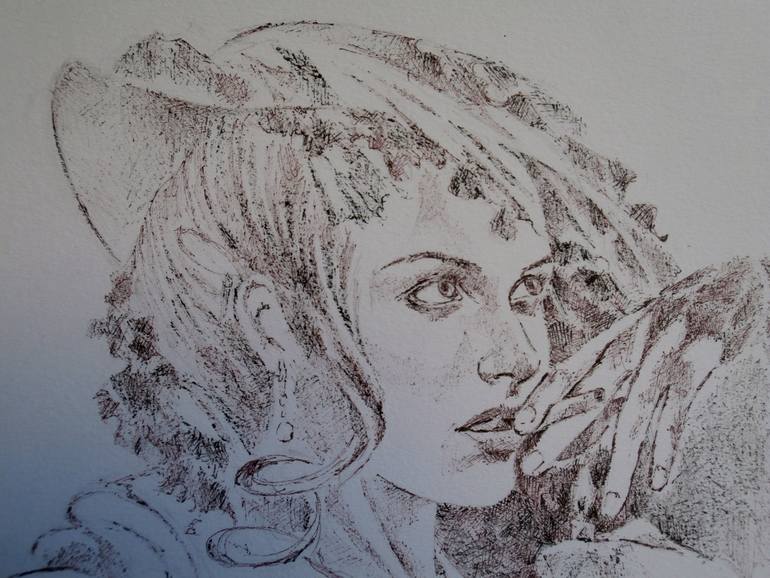 SEDUCTION Drawing by Paola Imposimato | Saatchi Art