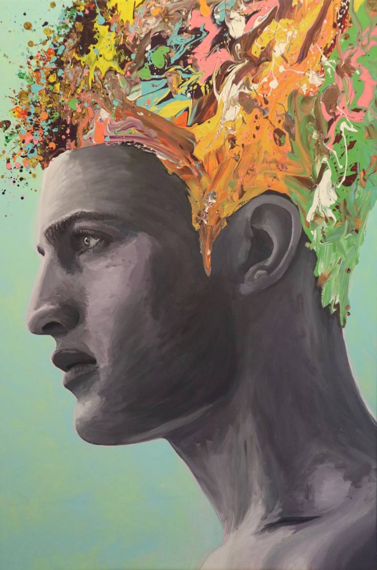 Amenophis Painting by Sophius From Paris | Saatchi Art