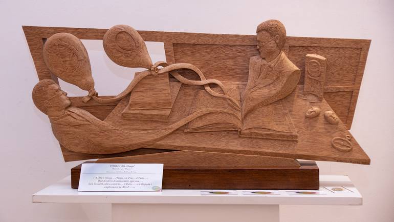 Alpha and Omega Sculpture by Simone Russo | Saatchi Art