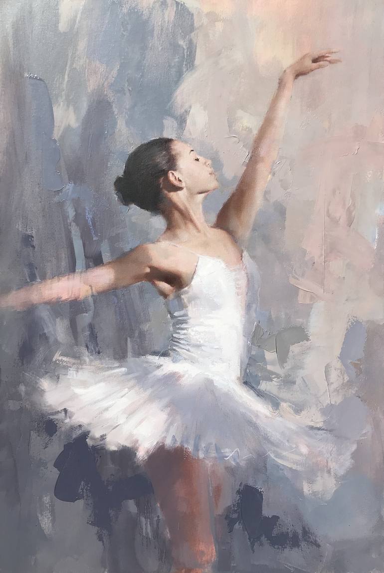 standing tall Painting by antony hinchliffe | Saatchi Art