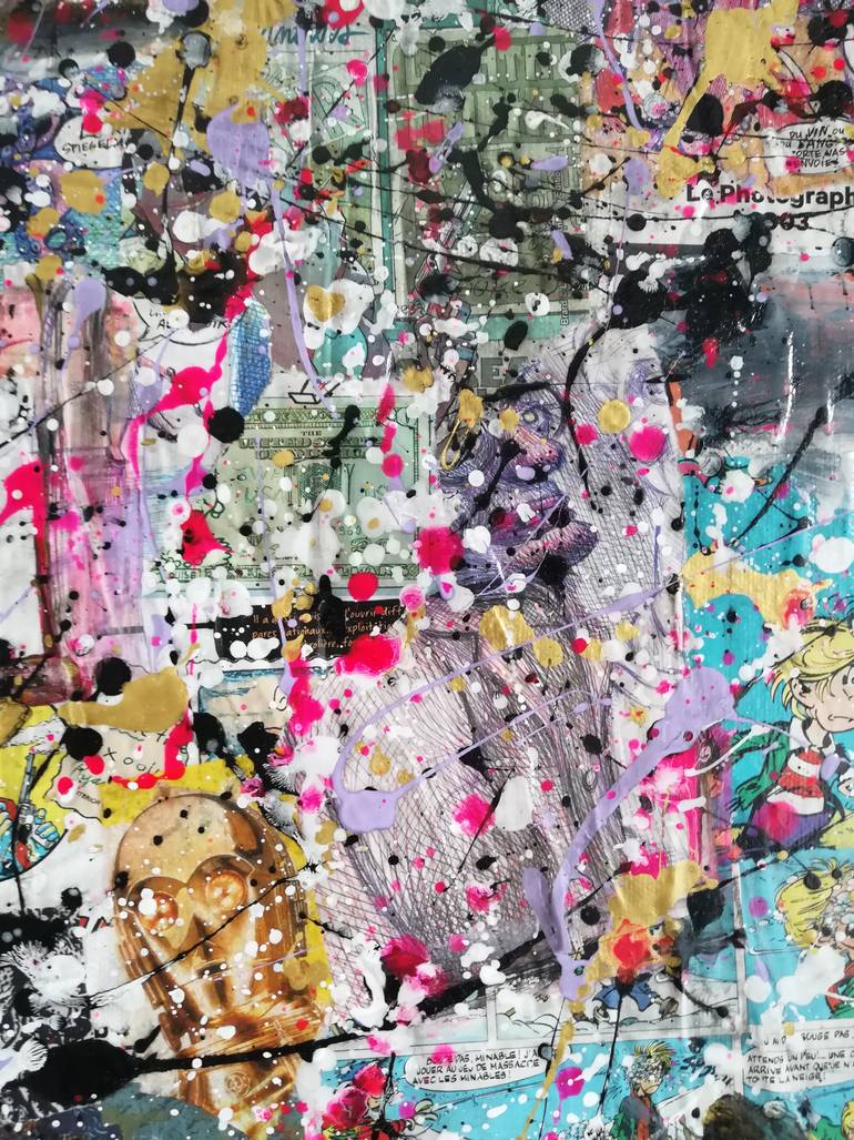 ACID RAIN Collage by Alina Zvyagintceva | Saatchi Art