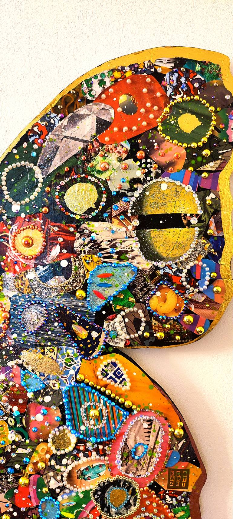 Butterfly EFFECT Collage by Alina ZVYAGINTCEVA | Saatchi Art