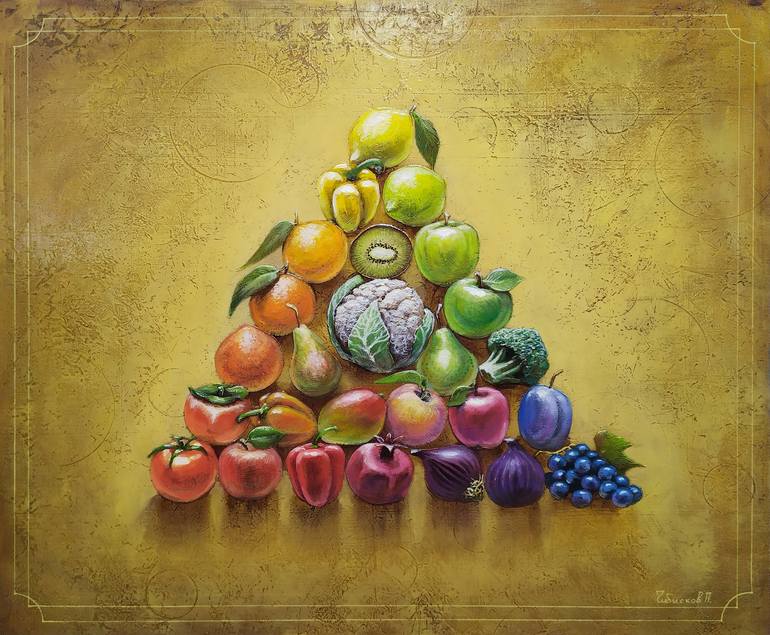 Variety of tastes Painting by Павел Чибис | Saatchi Art