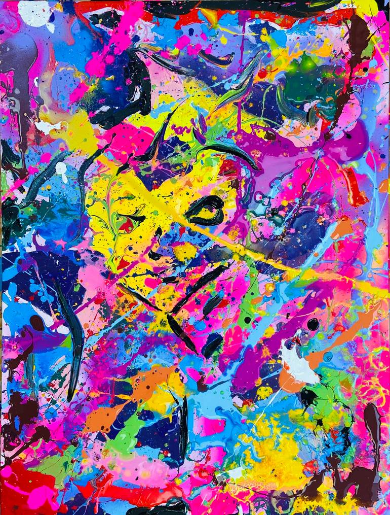 Princesa Escondida Painting by Hakai Sanchez | Saatchi Art