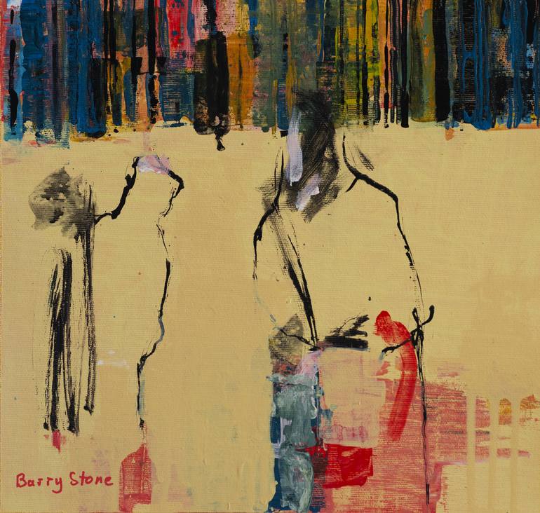 Companions Painting by Barry Stone | Saatchi Art