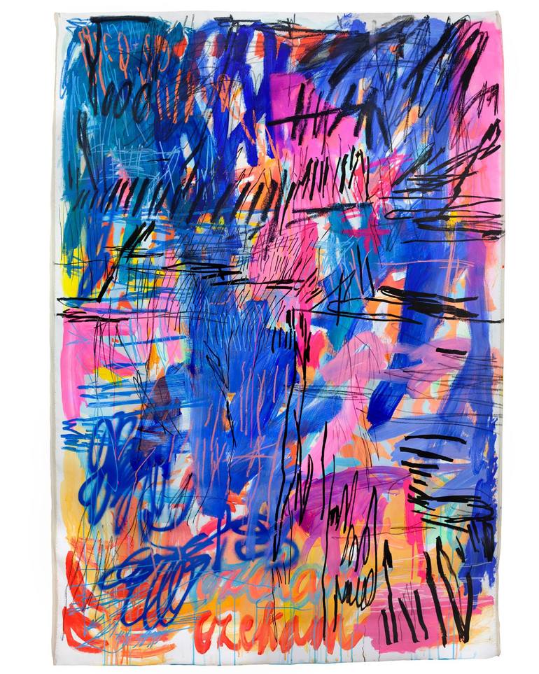 Fearless awaiting Painting by Ewa Budka | Saatchi Art