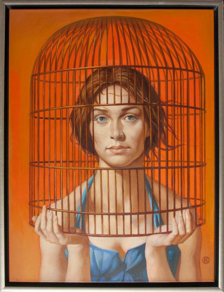 Self-isolation Painting by Yaroslav Kurbanov | Saatchi Art