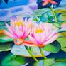 Lotus Beauty Painting by Varsha Parab | Saatchi Art