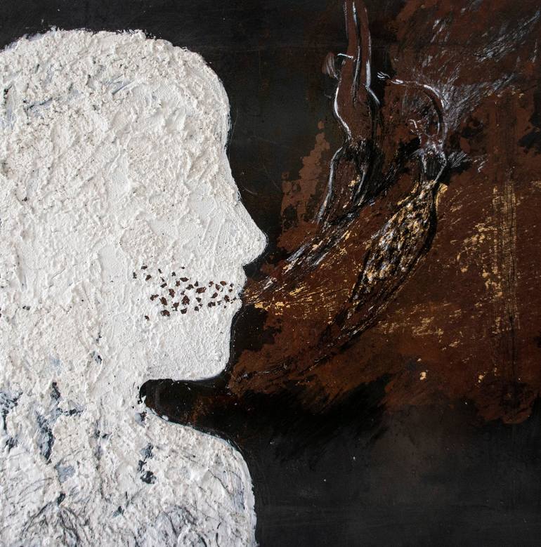 ROOTS 4 Painting by Sigrid Thaler | Saatchi Art